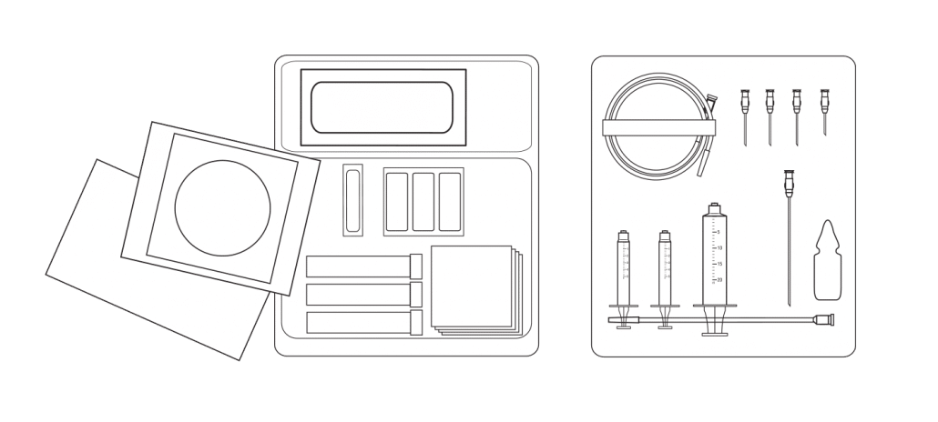 Myelogram Tray - with Strategically Organized Components - bob电博app
