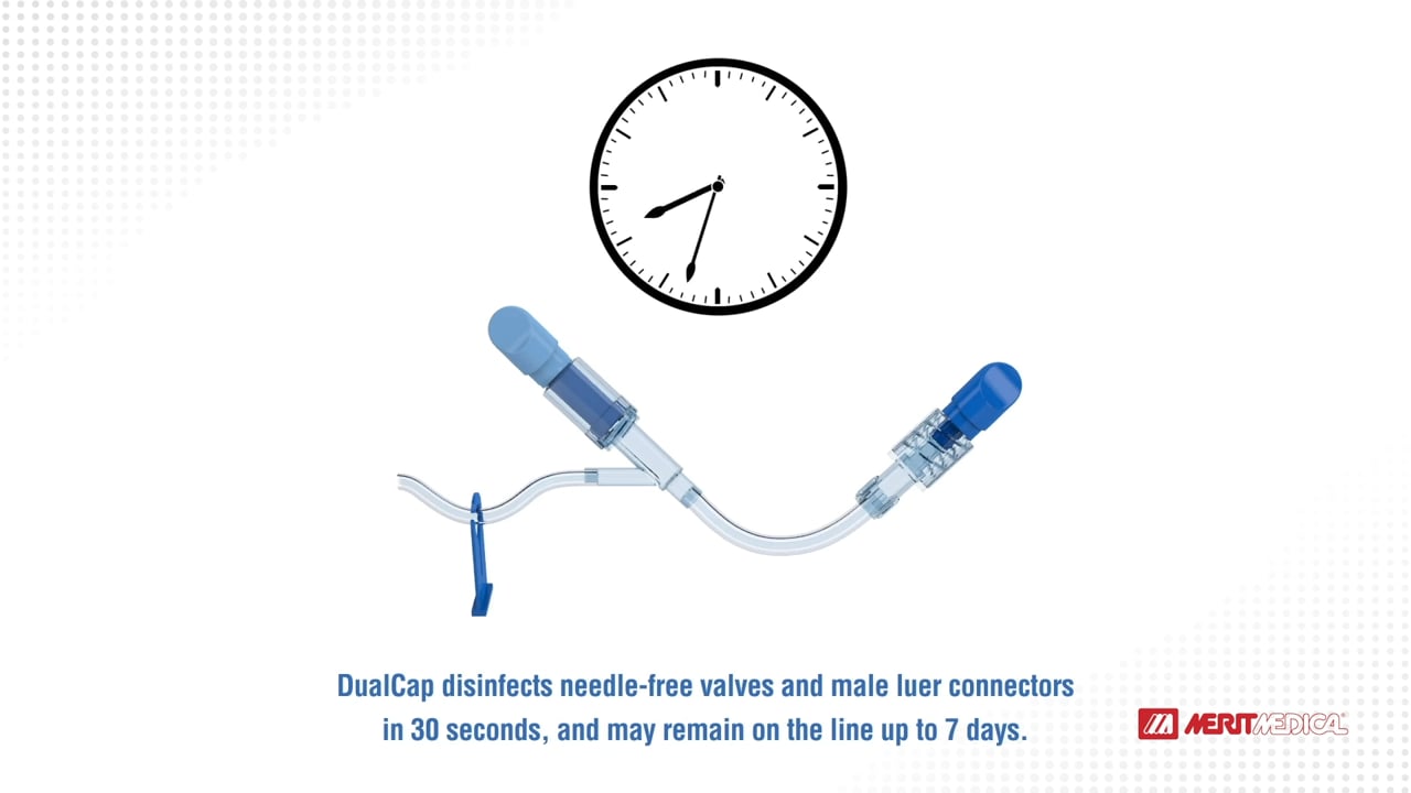 Sistema de protección y desinfección DualCap®- Merit Medical - bob电博app